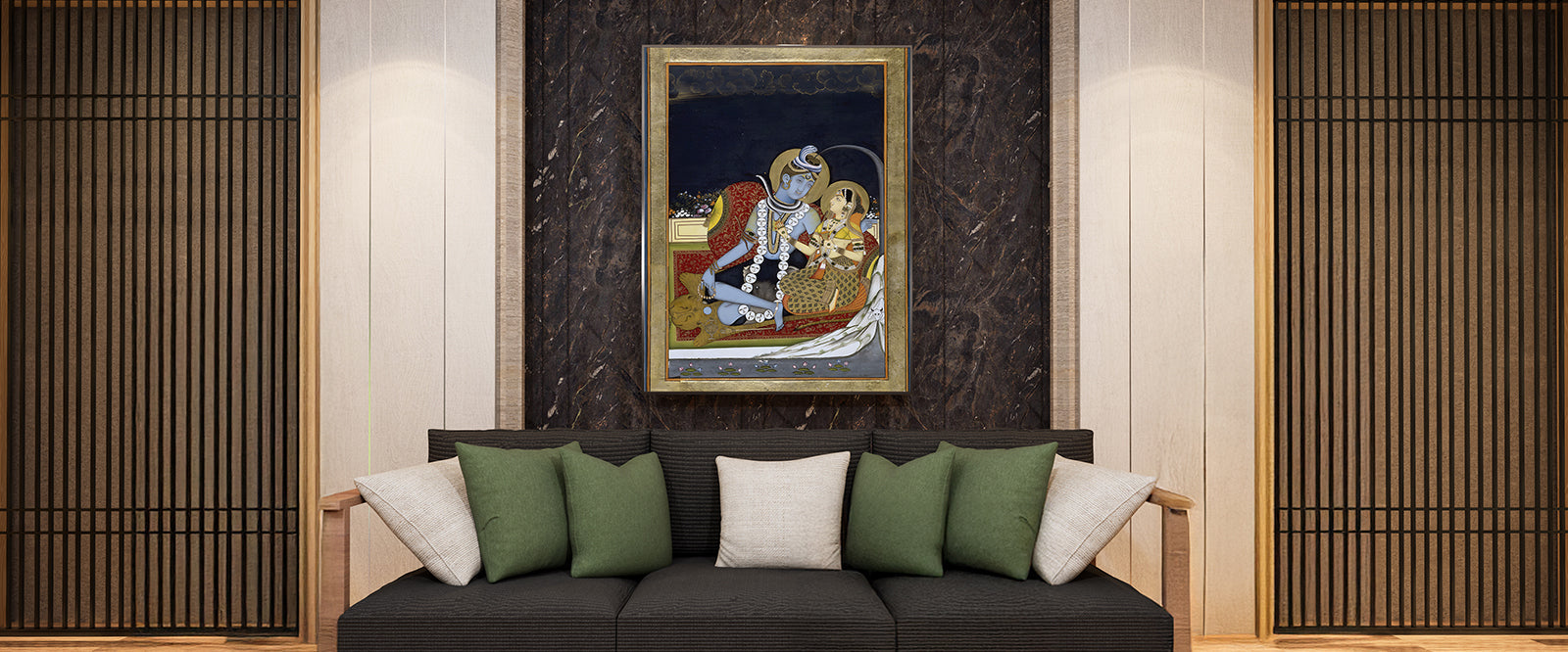 Top 10 Spiritual Paintings to Brighten Your Pooja Room This Navratri – Krutik