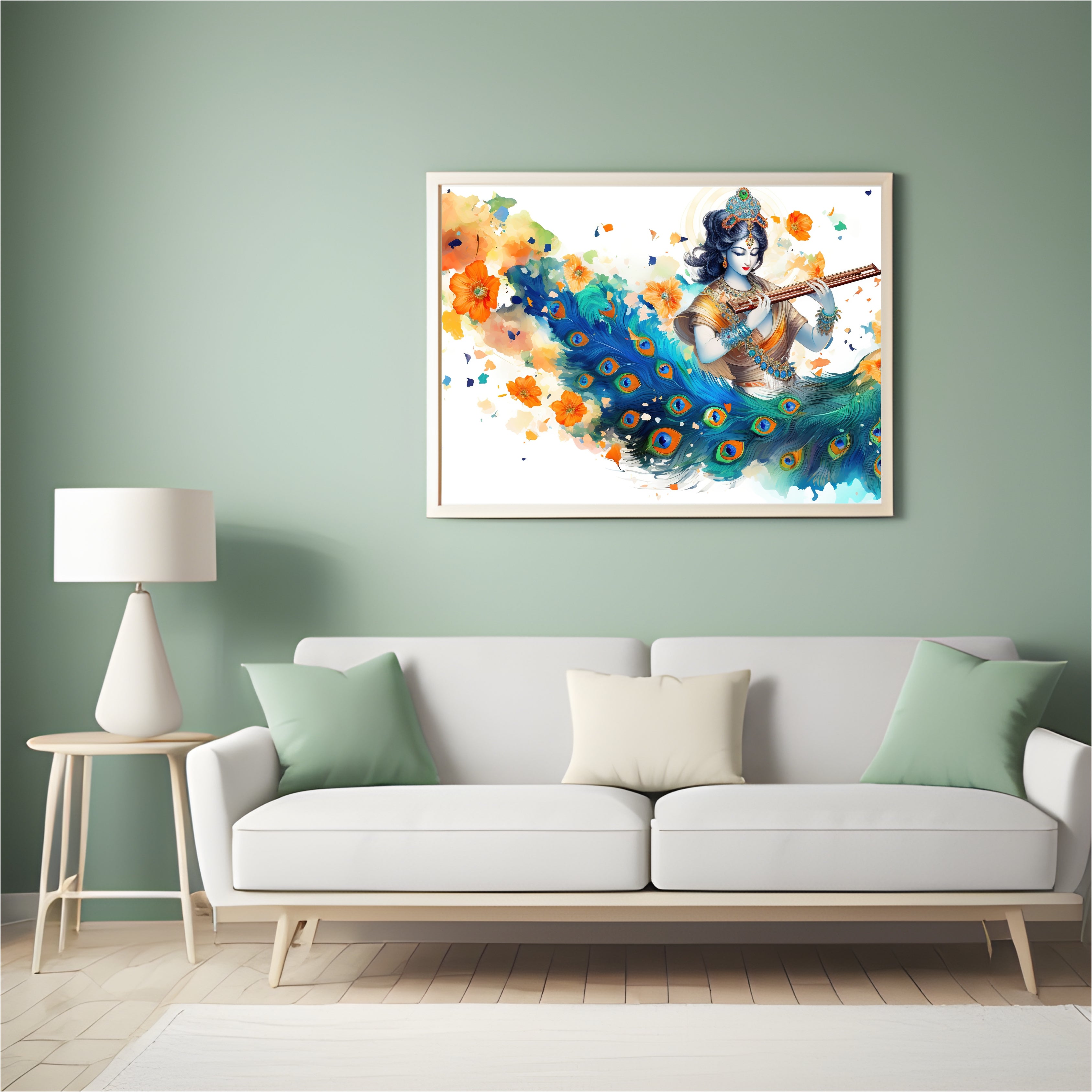 Mystic Melody Krutik Canvas Painting