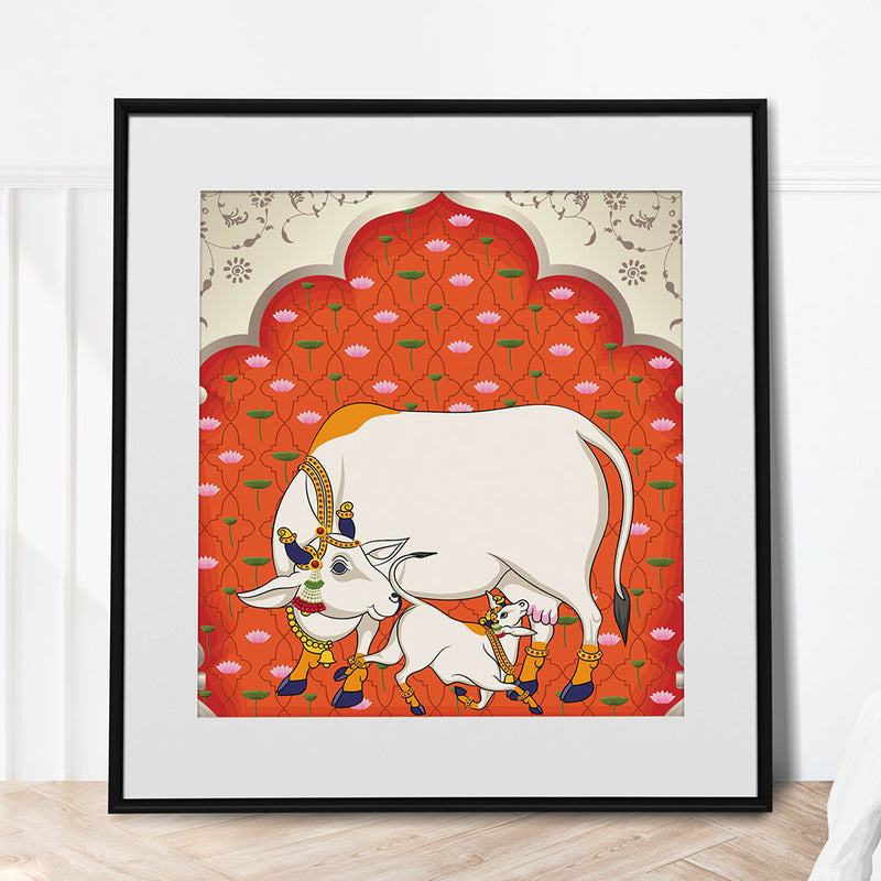 Attract Wealth With Krutik Kamdhenu Vastu Painting